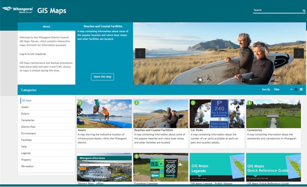 Online maps - Whangarei District Council