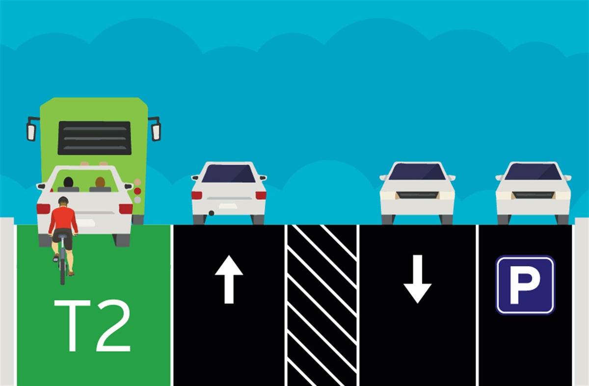 How to use the T2 transit lane - Whangarei District Council